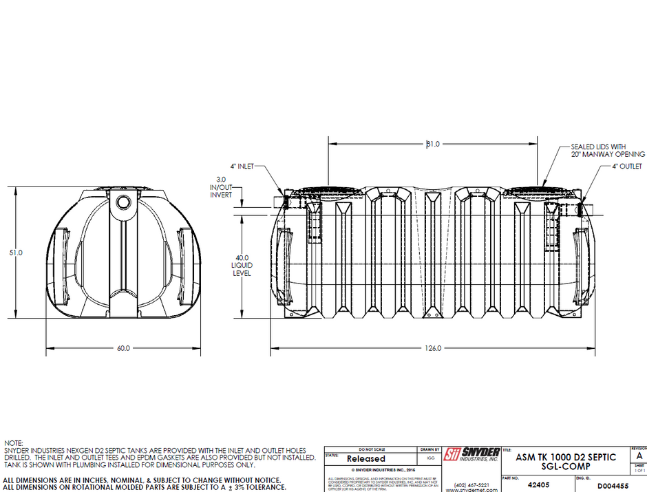 Septic Tanks – National Poly Tanks