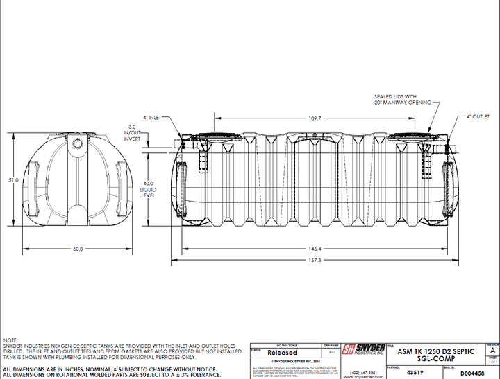 Septic Tanks – National Poly Tanks